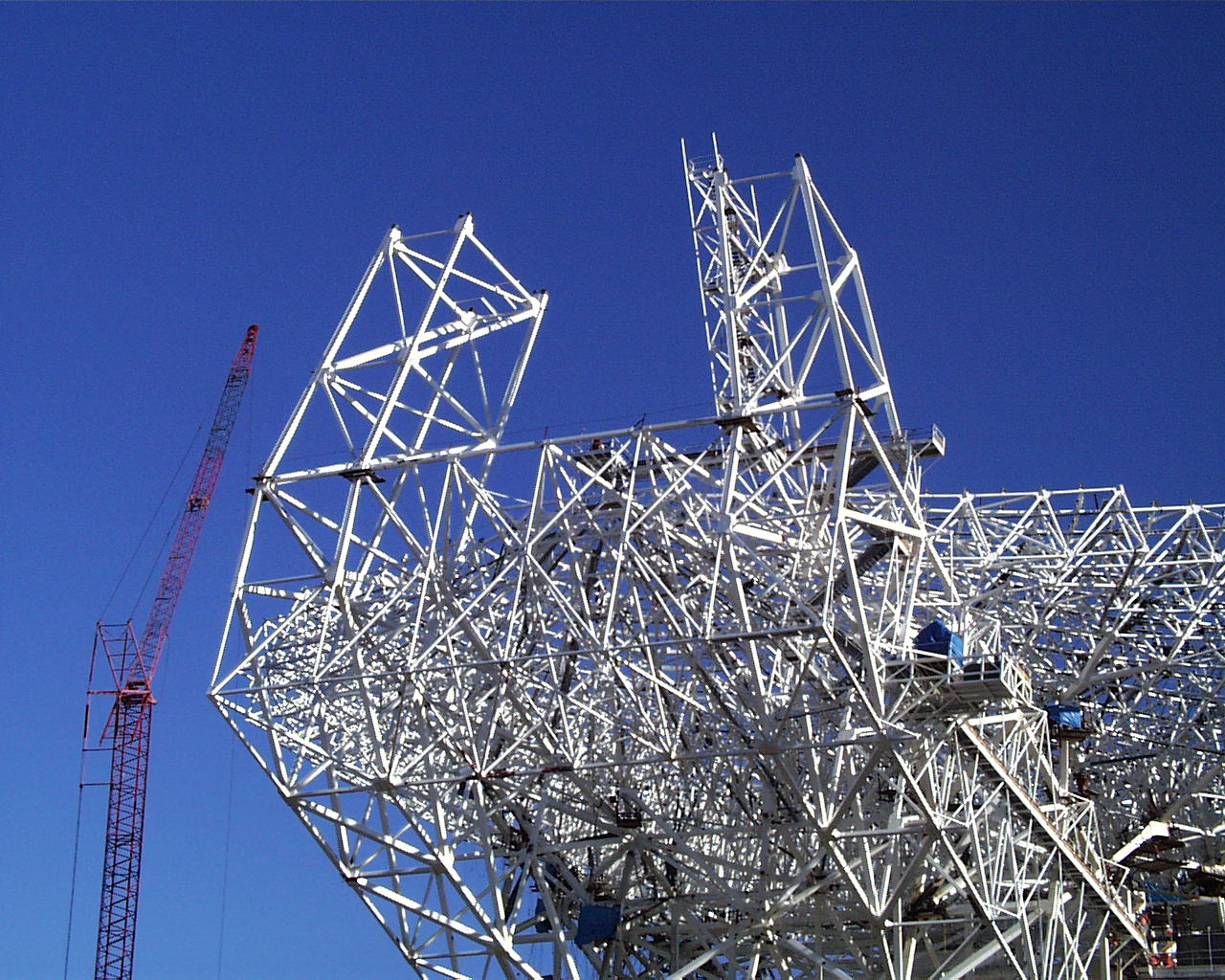 Green Bank Telescope Construction Progress